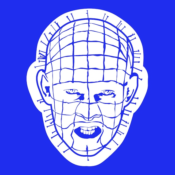 Pinhead Hellraiser Vinyl Decal perfect gift for horror and | Etsy