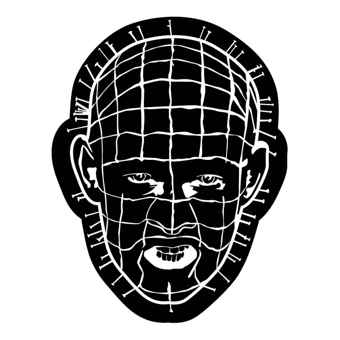 Pinhead Hellraiser Vinyl Decal Perfect Gift for Horror and - Etsy