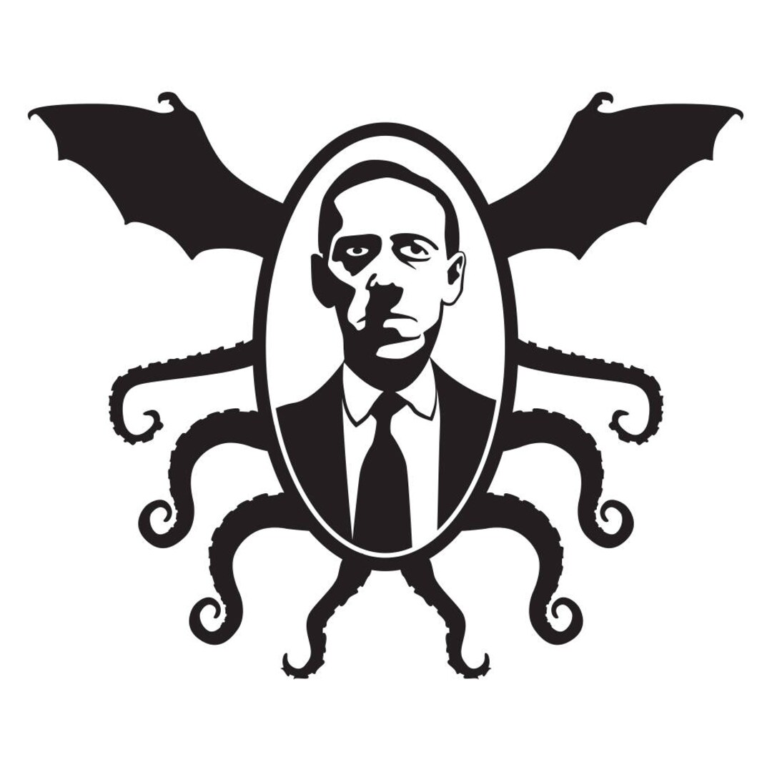H.P. Lovecraft Cthulhu Frame Cosmic Horror Vinyl Decal Sticker - Etsy