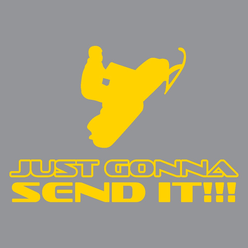 Just Gonna Send It Decal Inspired by Larry Enticer - Etsy
