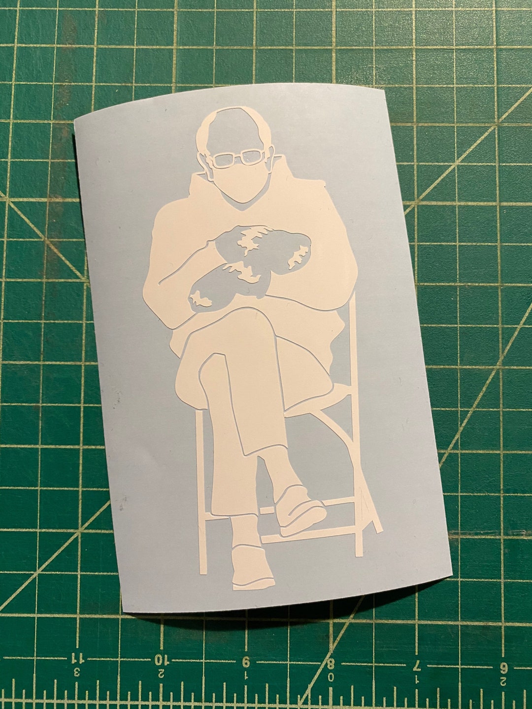 Bernie Sanders at Inauguration Decal - Etsy