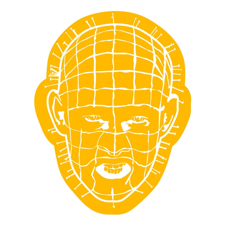 Pinhead Hellraiser Vinyl Decal Perfect Gift for Horror and - Etsy