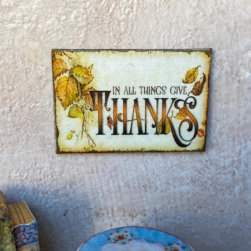 Give Thanks Sign - Etsy