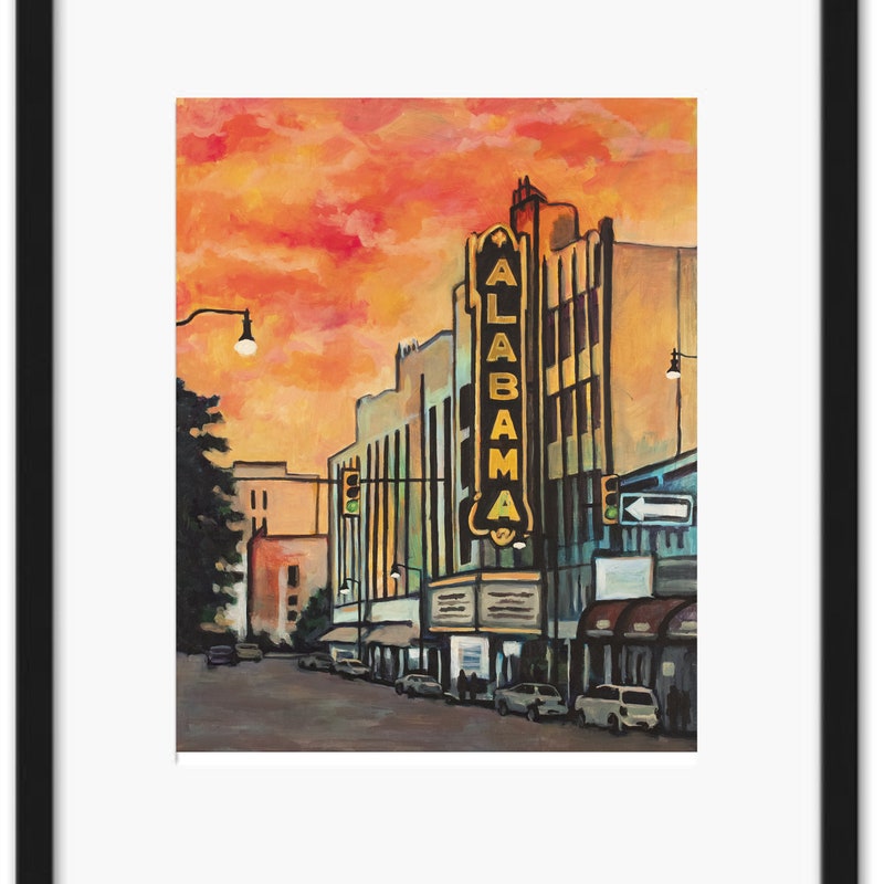 Alabama Theatre Art - Etsy