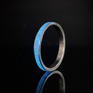 3mm Silver Pet Cremation Ring, Memorial Ring, Remembrance Ring, Ashes ...