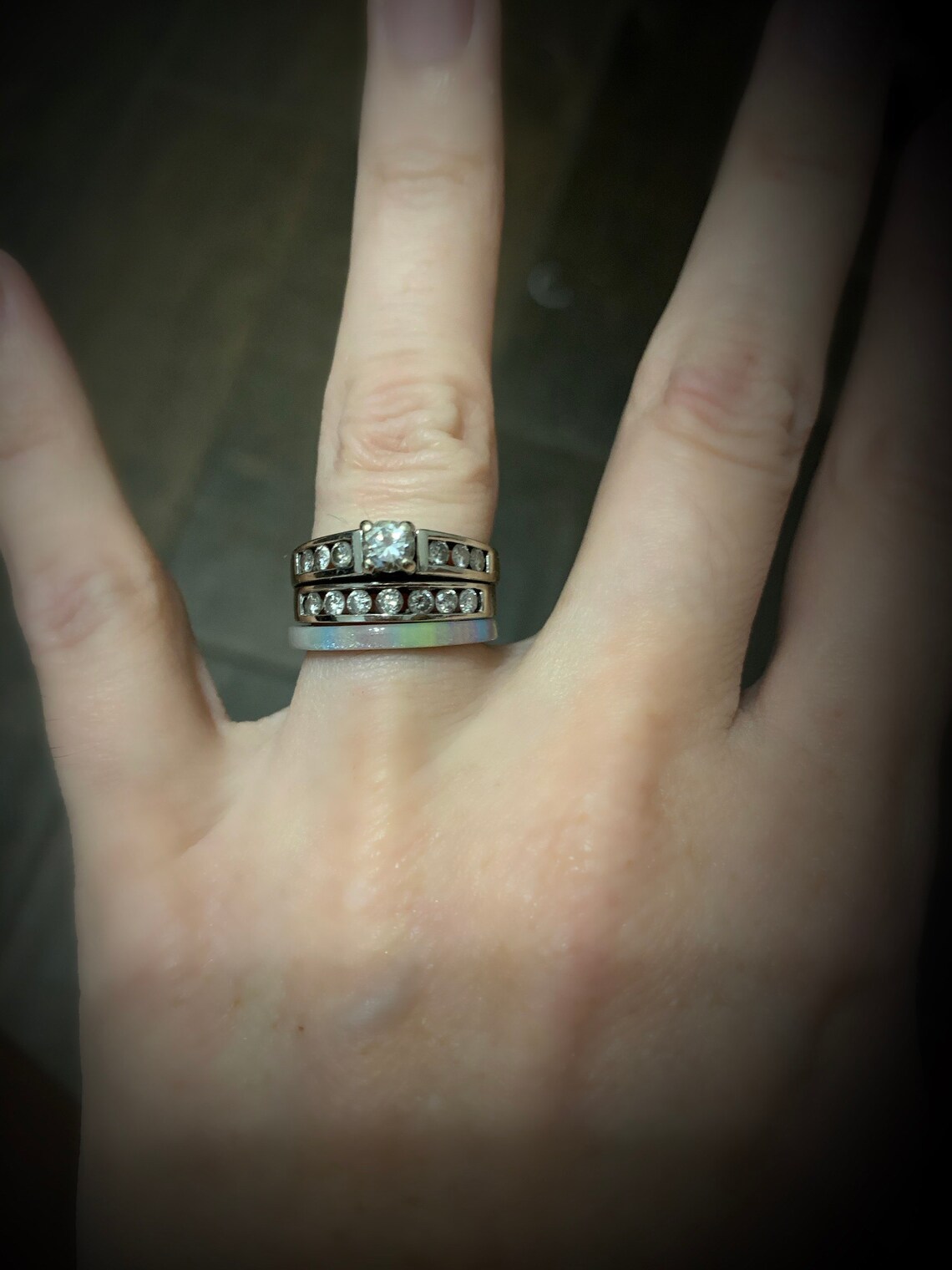 DiamondCast Stacking Rings Resin Ring Ring Box Included | Etsy