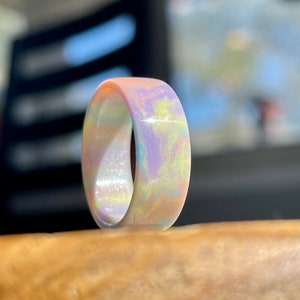 Unicorn Poop Ring Diamond Dust Ring Diamondcast Colorful Ring Unique ...