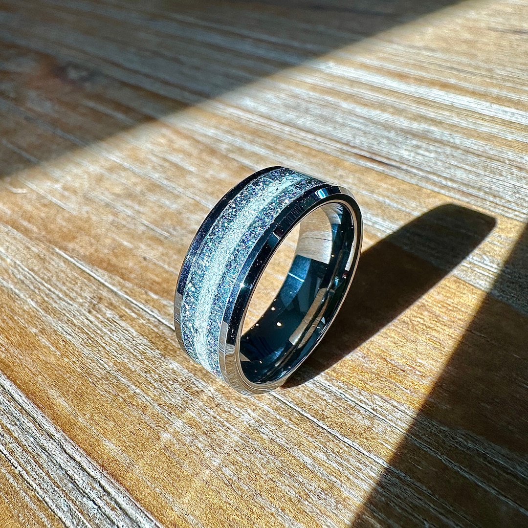 Diamondcast Pet Cremation Ring, Memorial Ring, Remembrance Ring, Memory ...