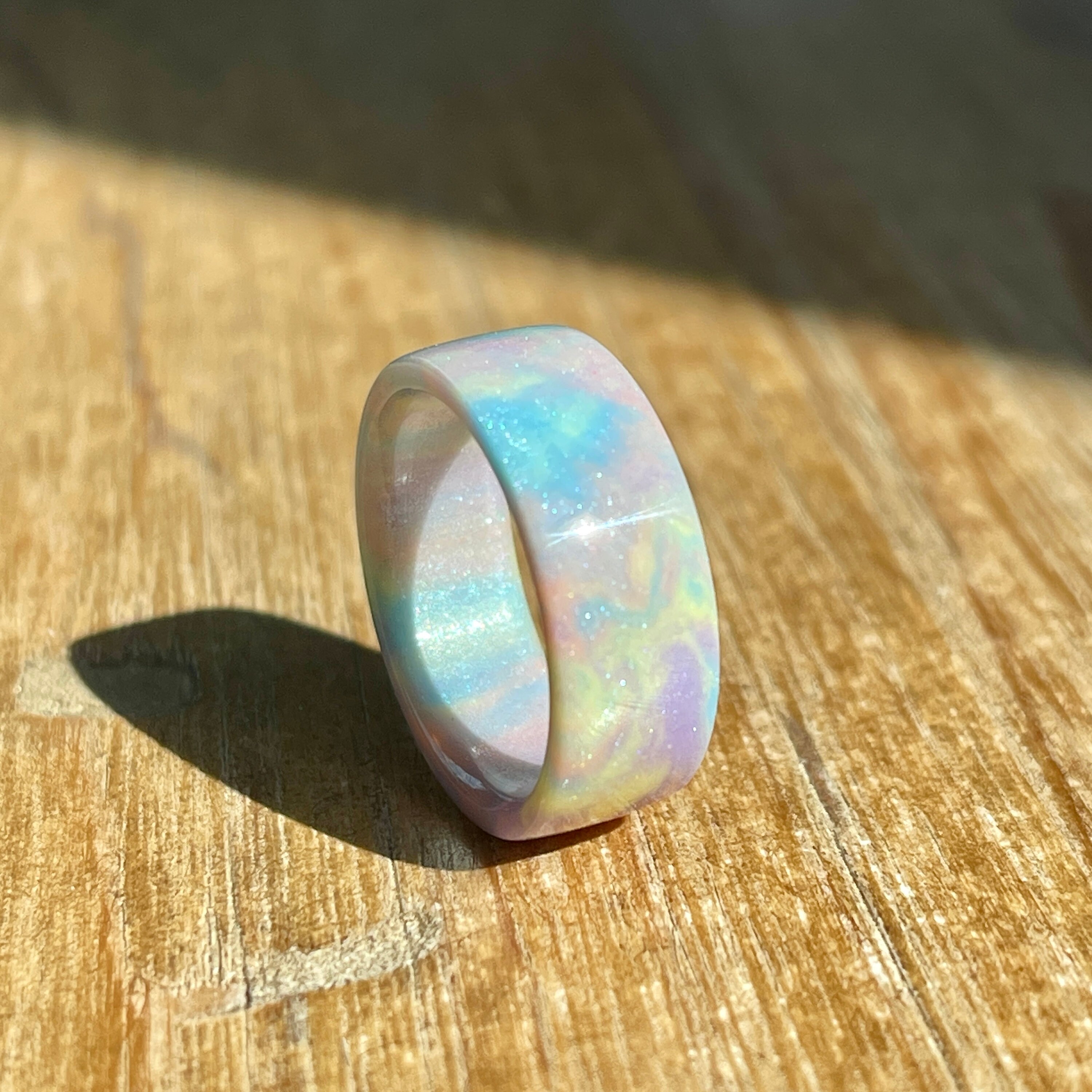 Unicorn Poop Ring - Diamond Dust Ring - Diamondcast - Colorful Ring ...