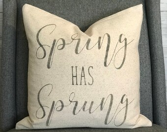Spring pillow | Etsy
