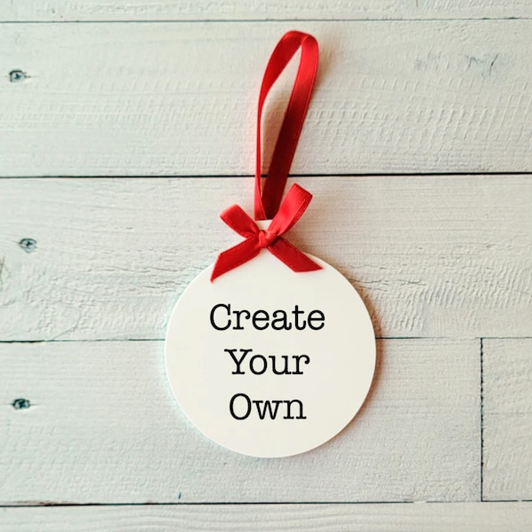 Create Your Own Ornament - Etsy