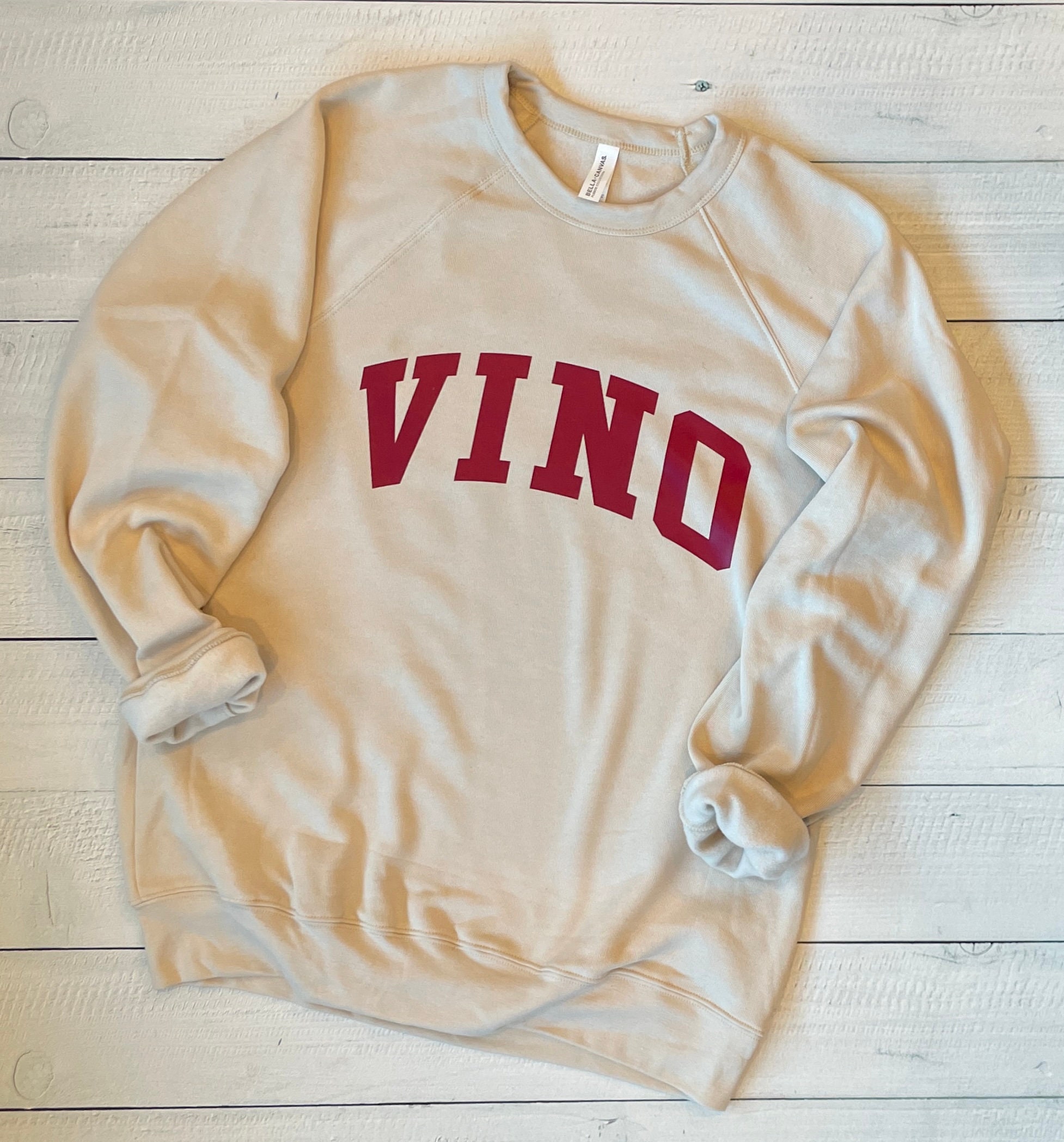 VINO Sweatshirt | Funny Wine Shirt | Wine Lovers Shirt | Holiday ...