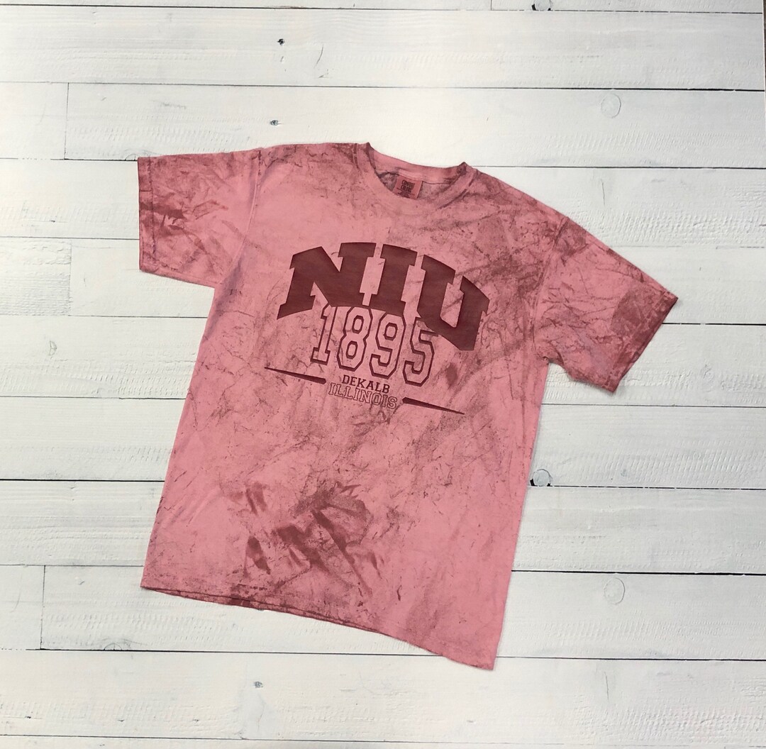 Large Block Lettering - Customized School Comfort Colors Colorblast T ...