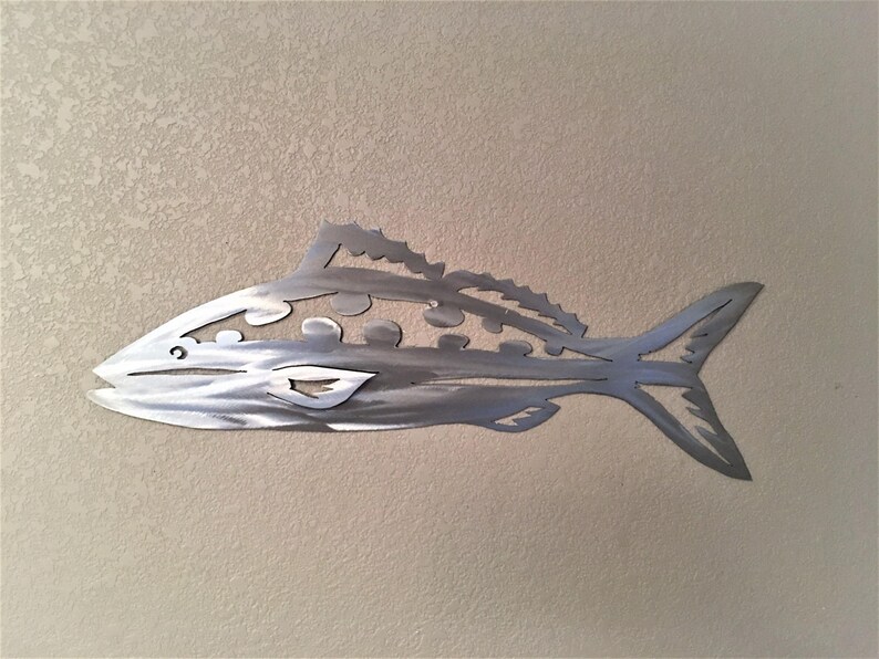 Yellowtail Snapper Metal Wall Art Ocean Fishing Artwork - Etsy