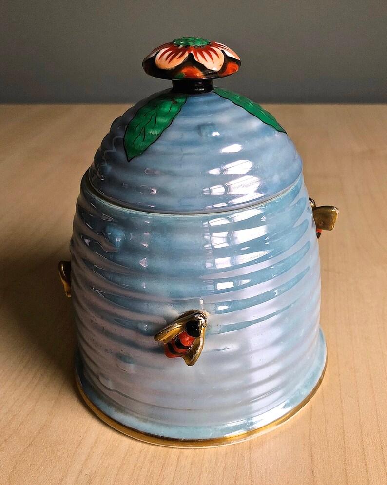Noritake Bee Hive Honey Pot Lusterware Japan 1918-1920s - Etsy