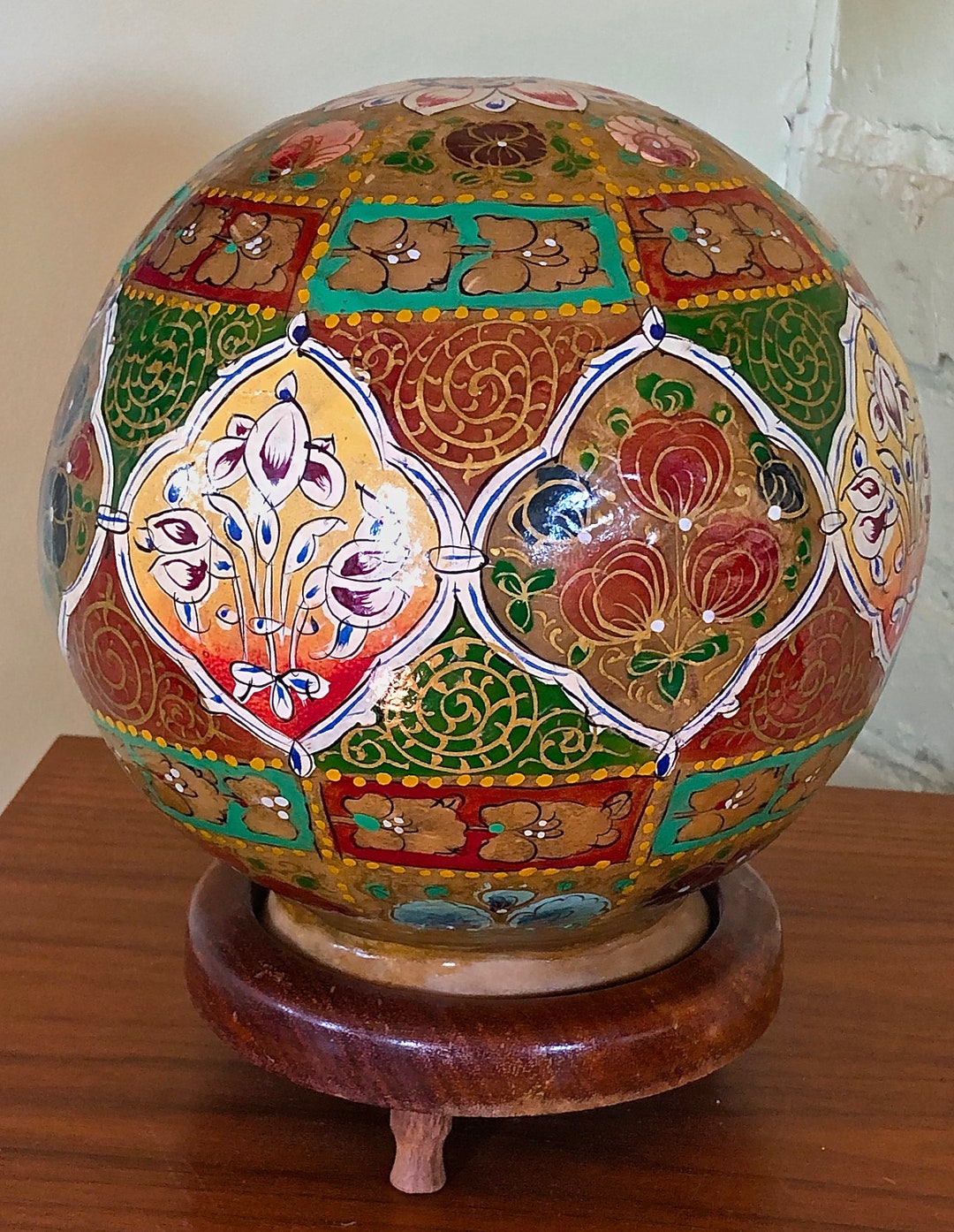 Camel Bladder Gut Lamp Pakistan 1960s - Etsy