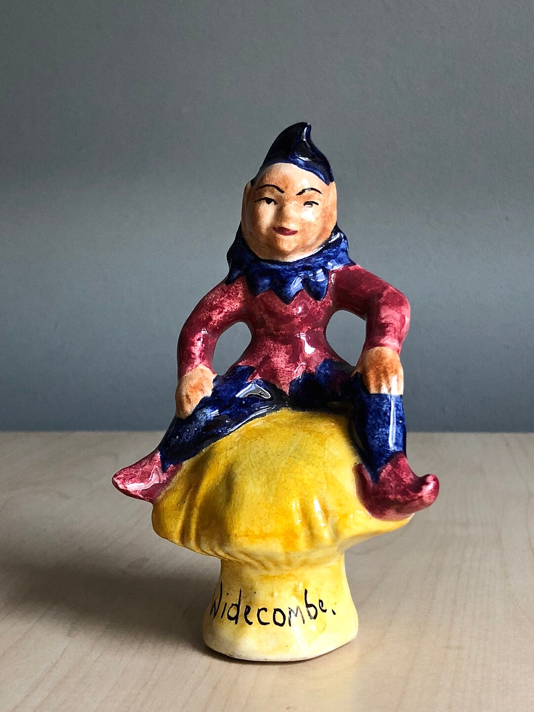 Pixey Piskey Fairy Widecomb Devonia Pottery Exeter England - Etsy