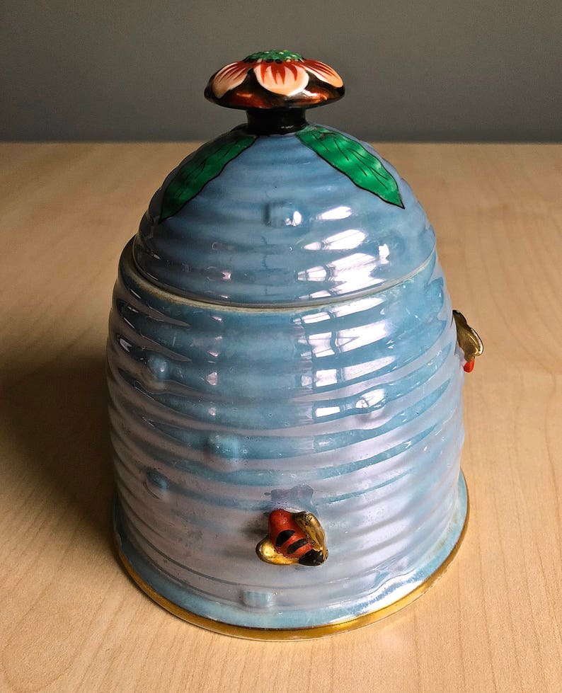 Noritake Bee Hive Honey Pot Lusterware Japan 1918-1920s - Etsy