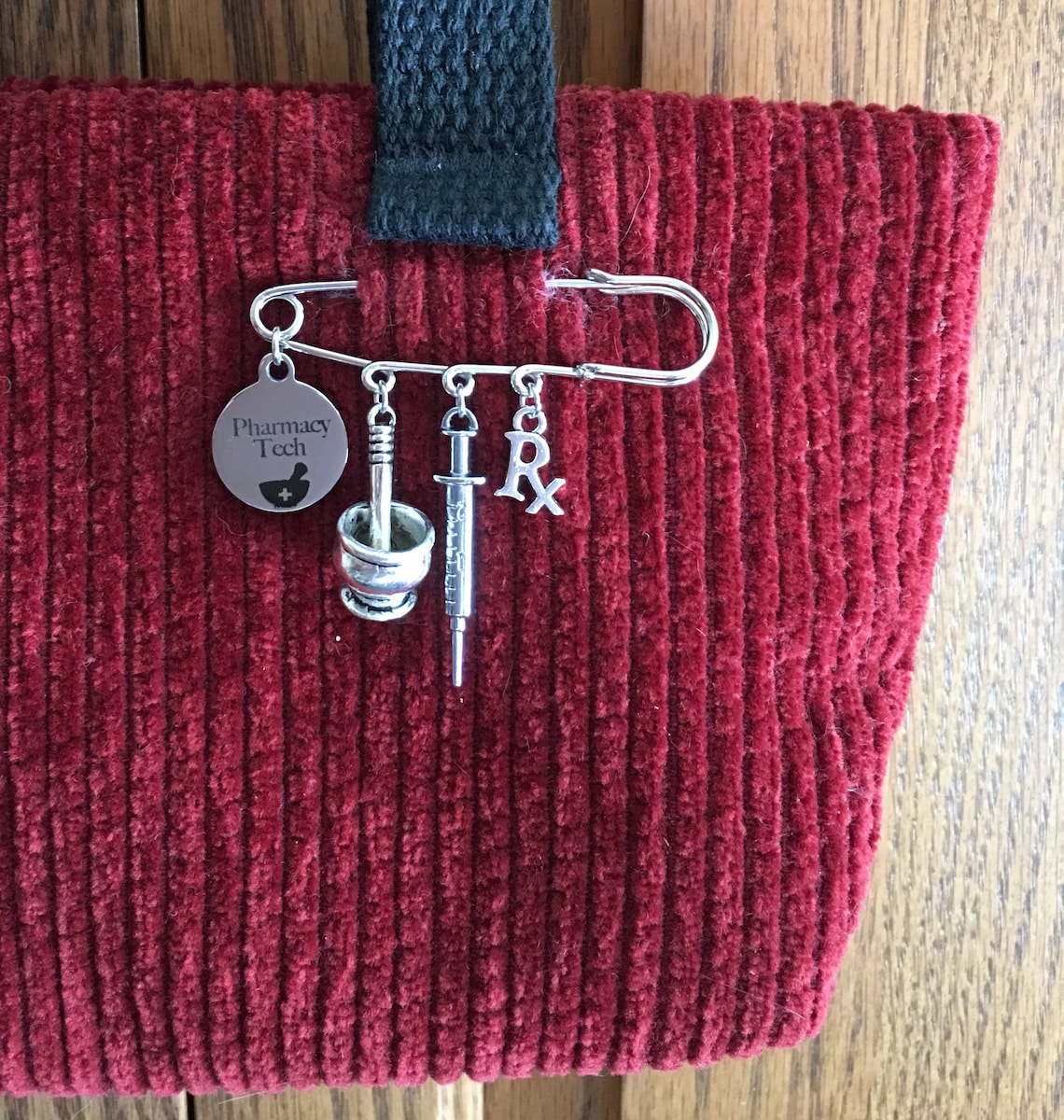 Pharmacy Tech Kilt Safety Pin for Lab Coat Bag Purse - Etsy