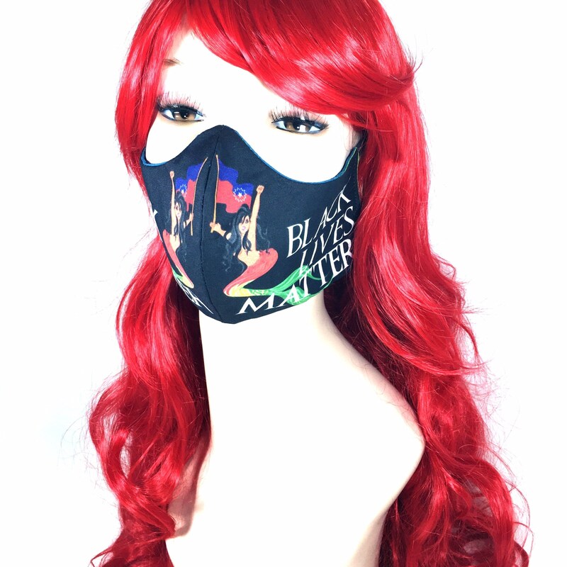 Black Lives Matter Mask - Etsy