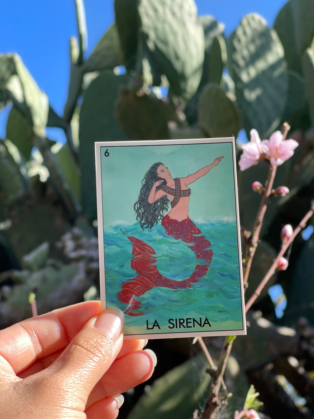 La Sirena Sticker - Etsy