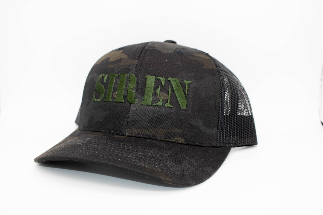 SIREN Camo Hat - Etsy