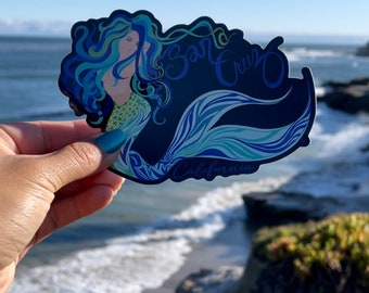 Santa Cruz Mountains Sticker Pack - Etsy