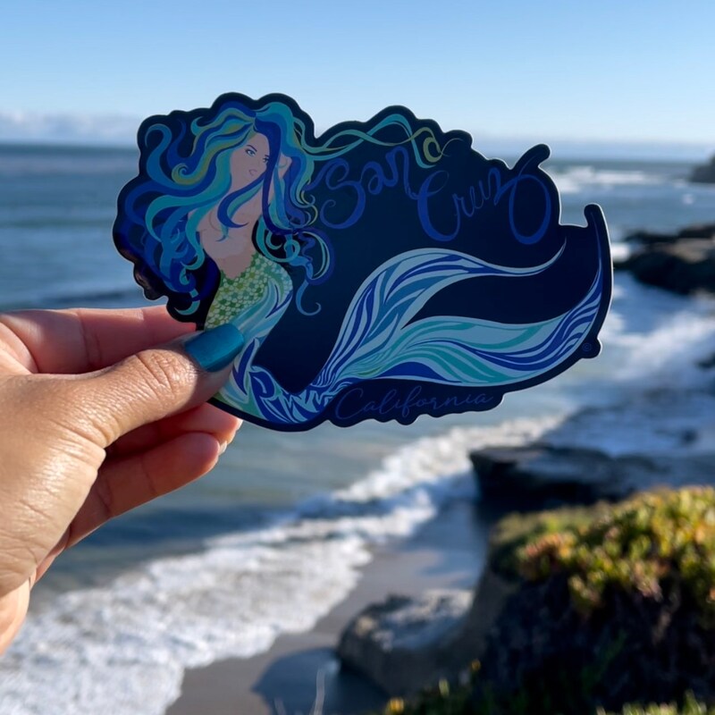 Santa Cruz Stickers - Etsy
