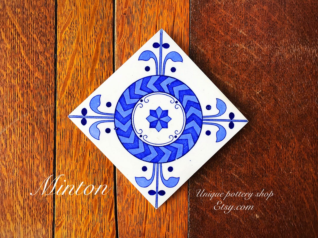 A Great Piece of Minton Art, in the Form of a 6x6’ Ceramic Floor or ...