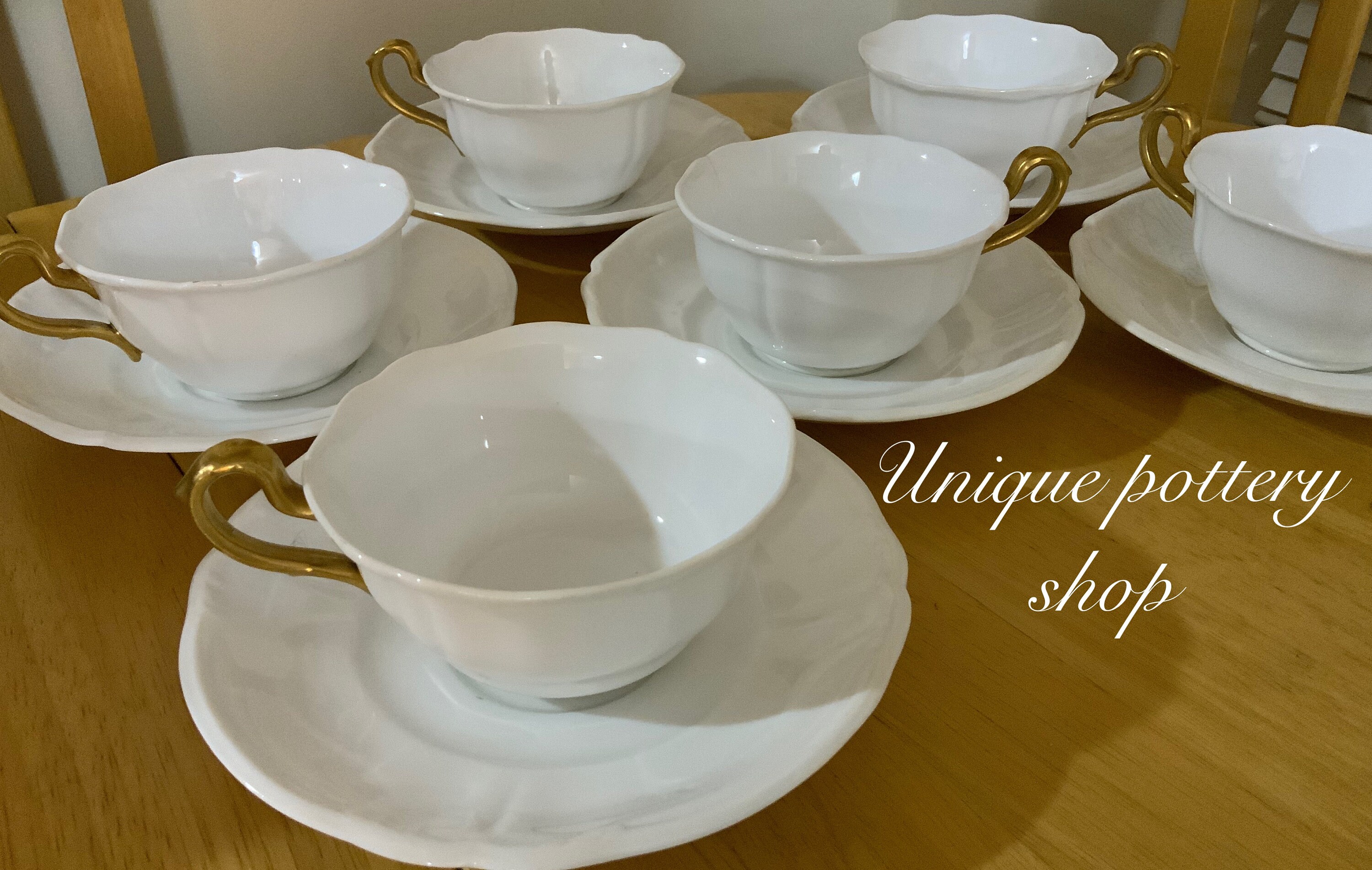 A Truly Outstanding Antique English Tea Set for Six - Etsy UK