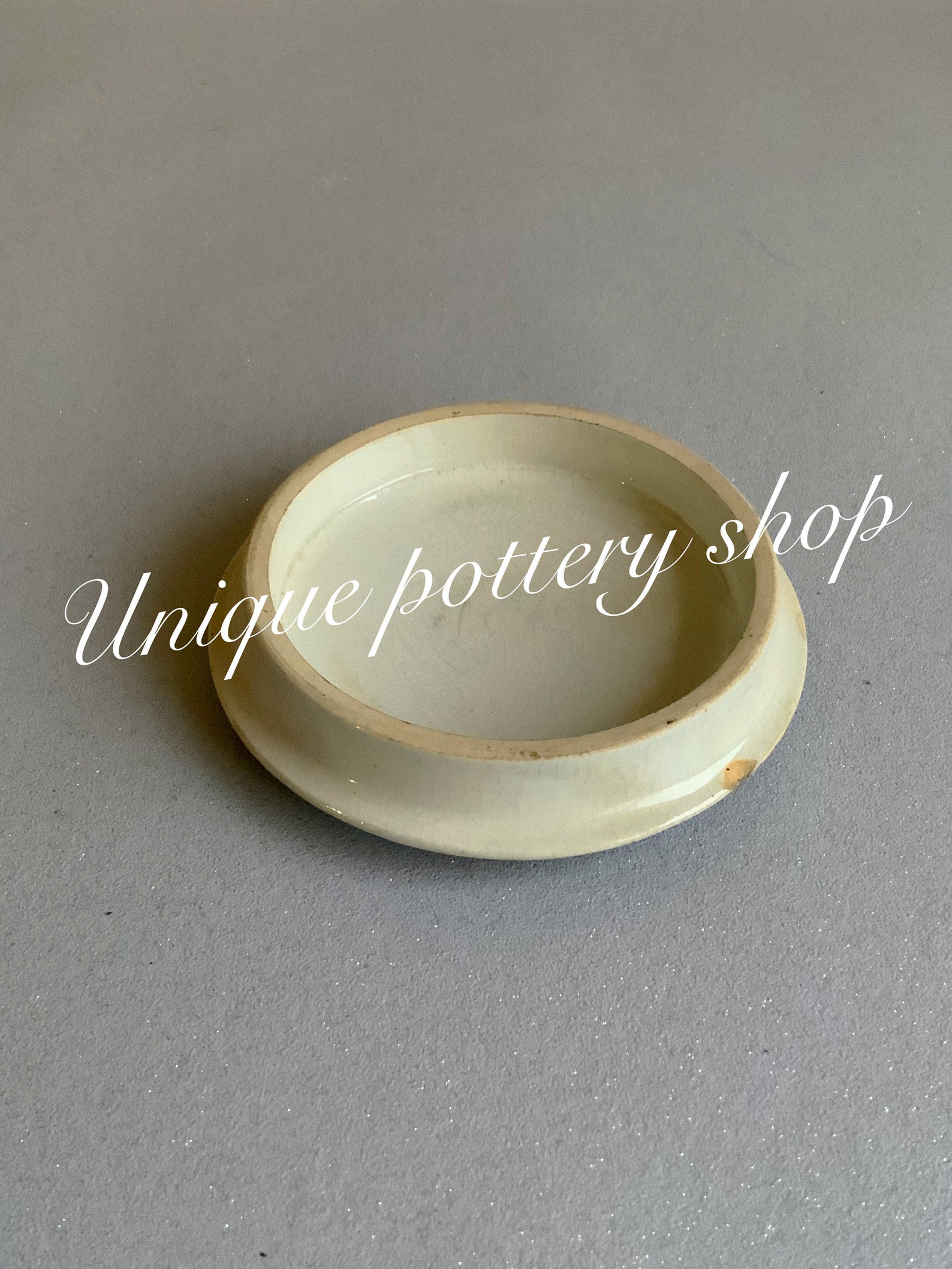 A Super English Antique Pratt Ware Ceramic Lid - Etsy