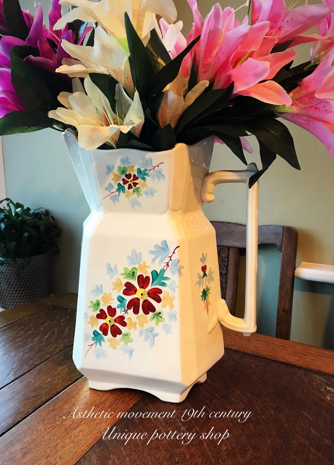 An Awesome Art Deco Water Jug or Pitcher - Etsy Sweden