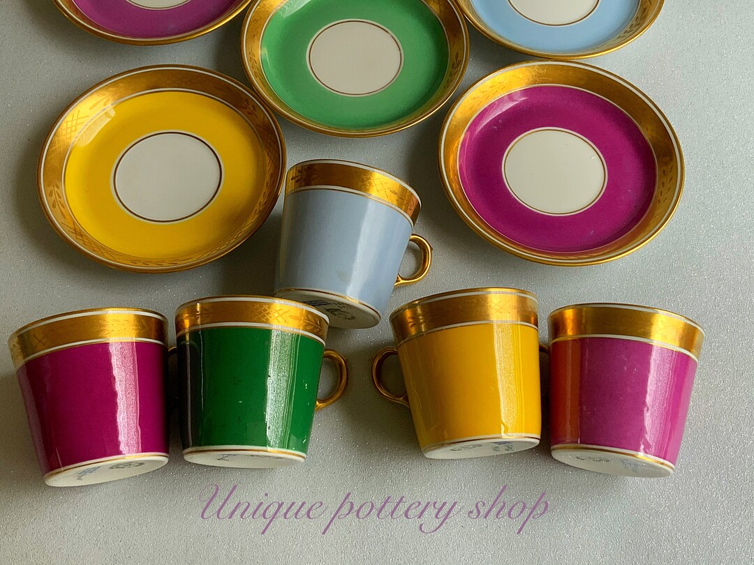 An Outstanding Collection of Royal Copenhagen Cups and Saucers - Etsy