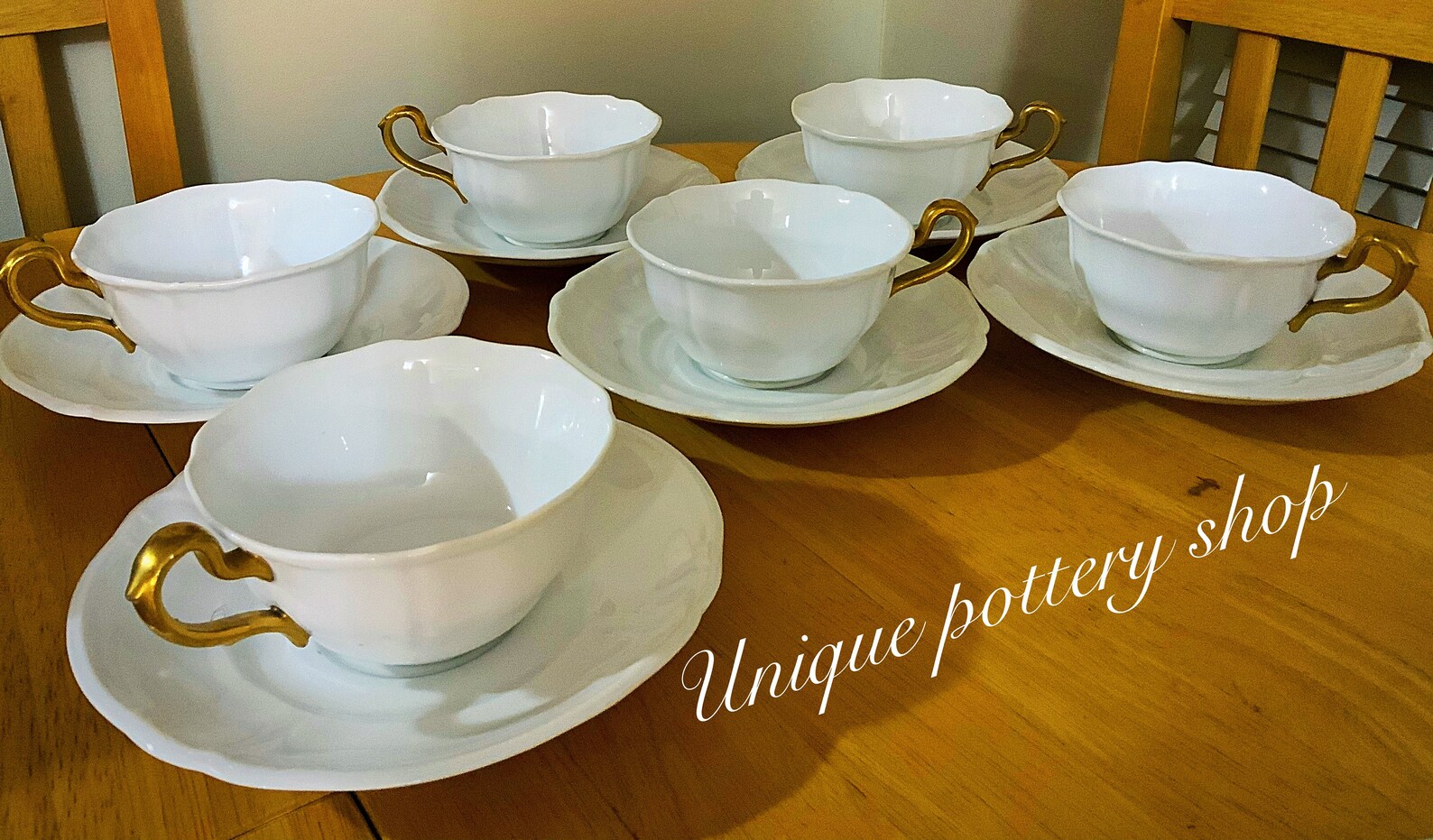 A Truly Outstanding Antique English Tea Set for Six - Etsy UK