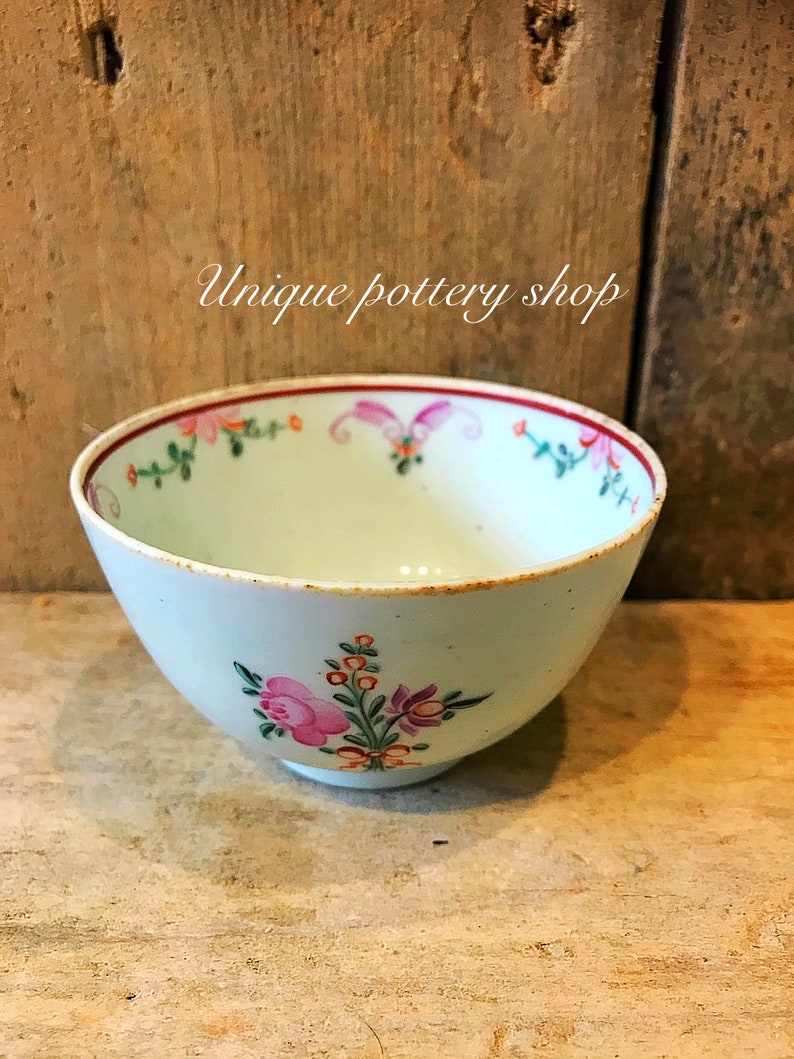 A rare 18th centuryLowestoft tea bowl | Etsy