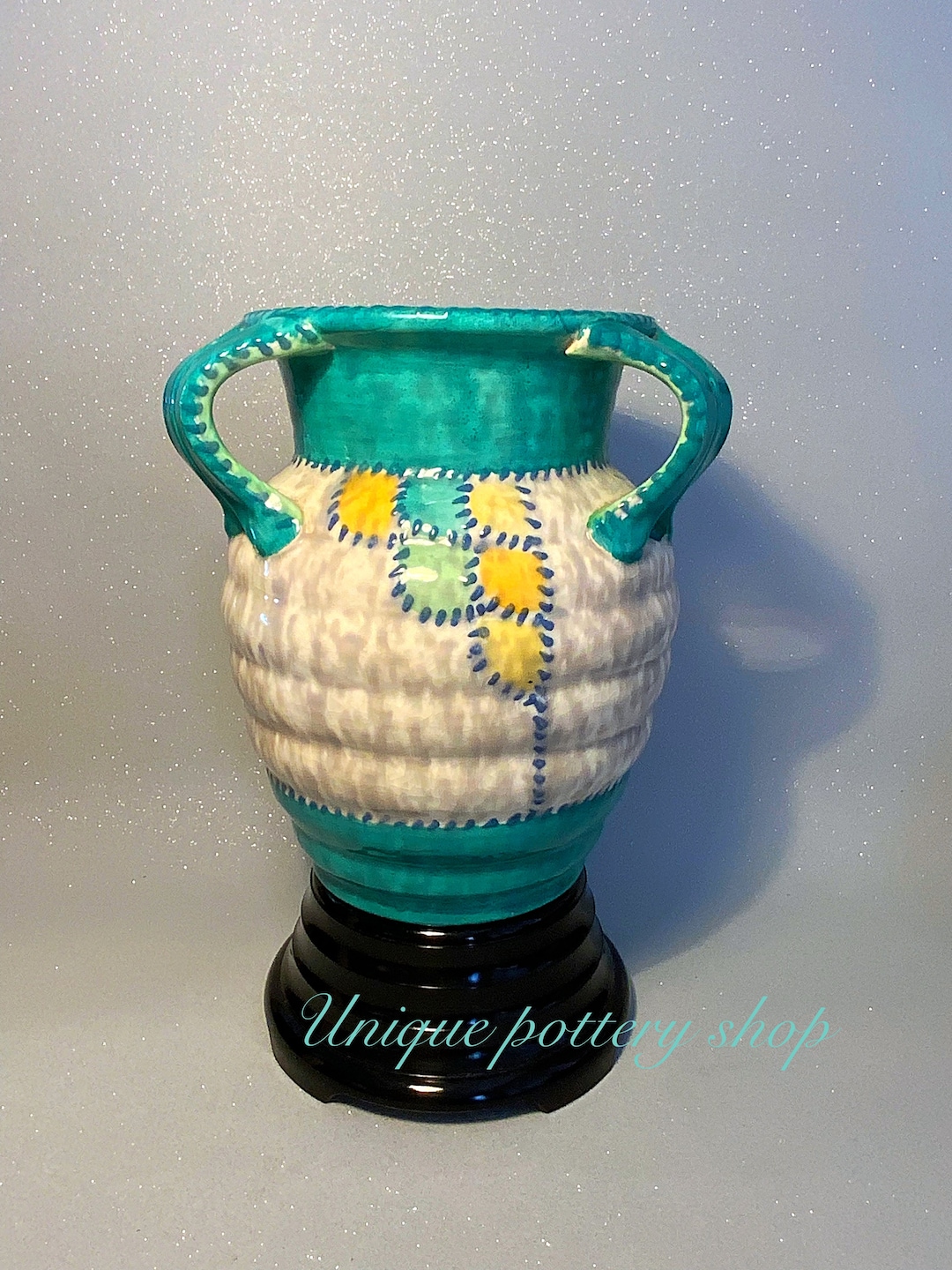 A Stunning, 20th C Charlotte Rhead, English Antique Ceramic Vase - Etsy