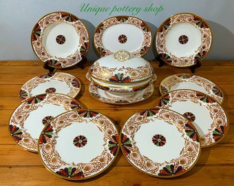 Antique Dinner Service - Etsy