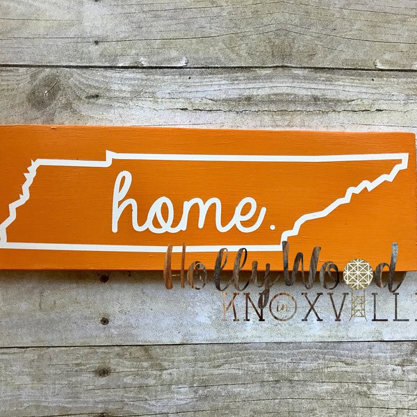 Tennessee Wood Sign - Etsy