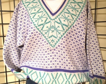 Ski sweater | Etsy
