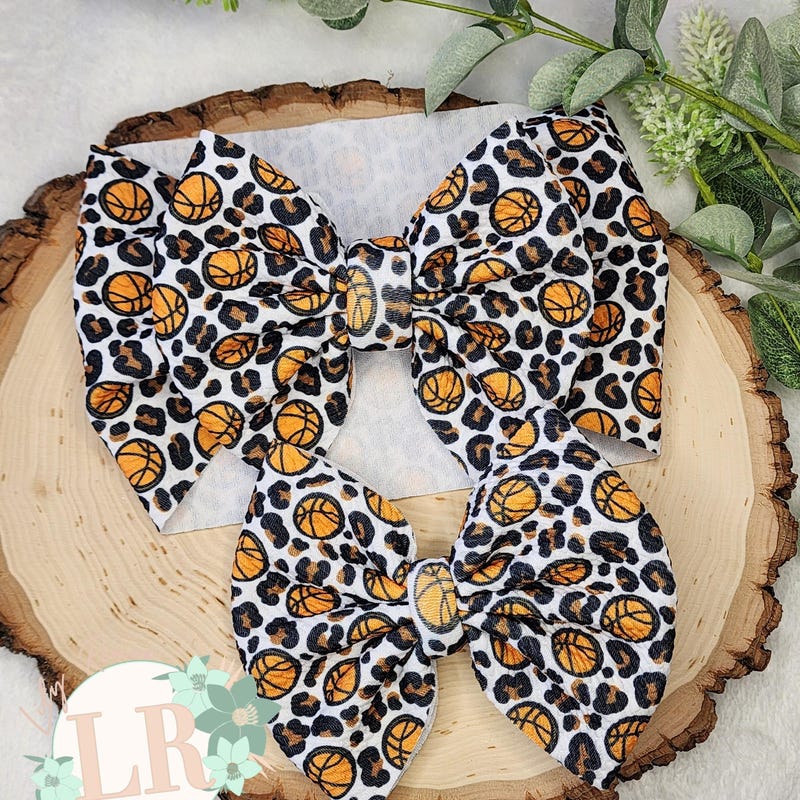 Basketball Bows - Etsy