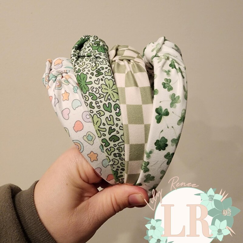 St Patricks Day Headband - Etsy