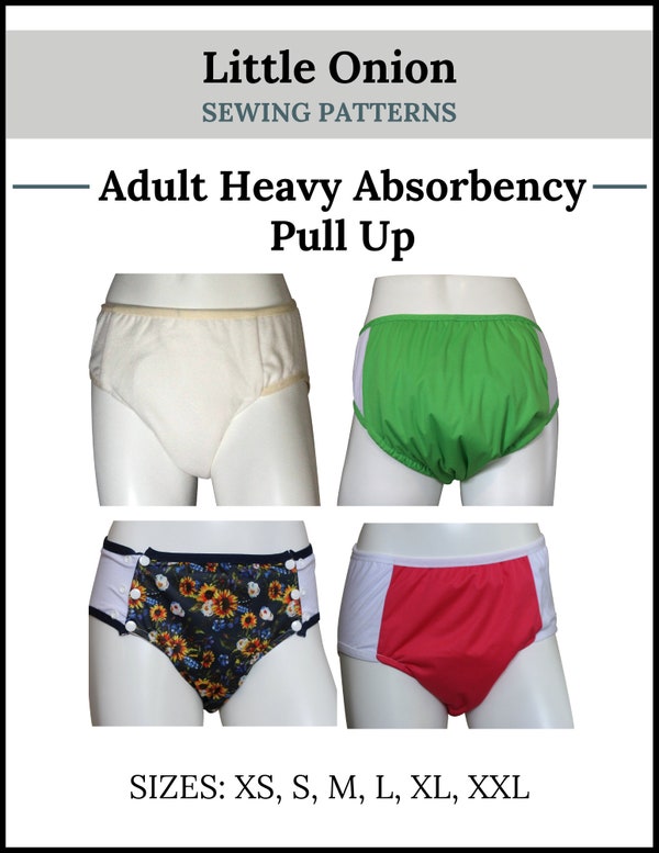 Fitted Adult Cloth Diaper Sewing Pattern - Etsy Canada