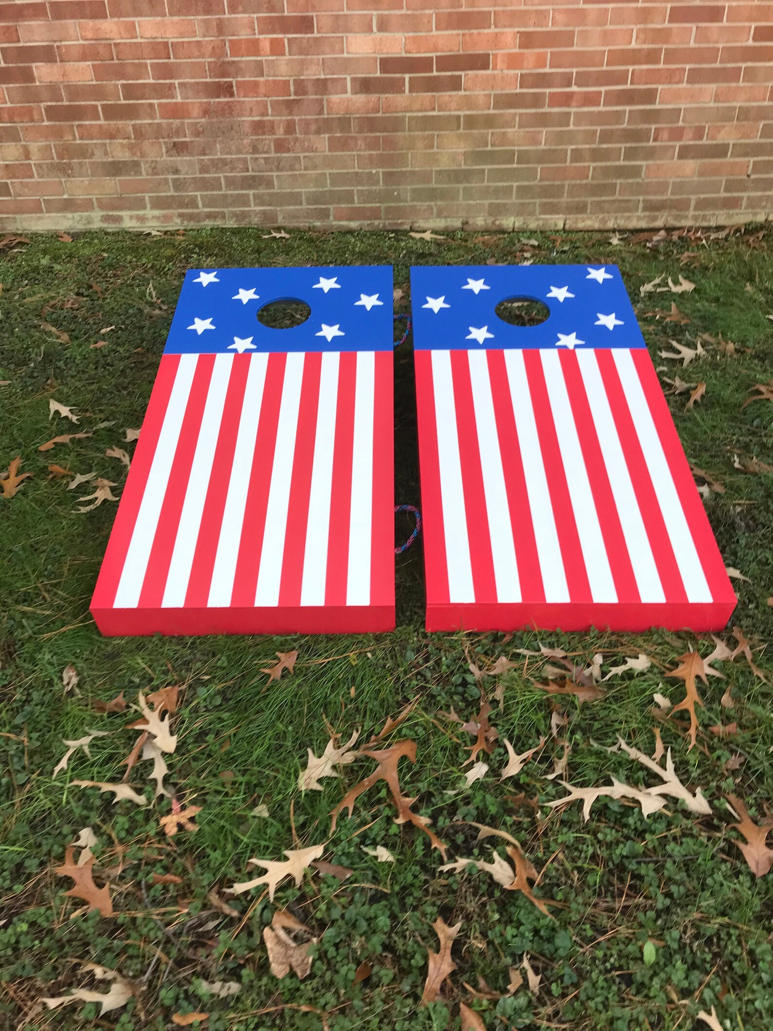 American Flag Cornhole | USA Cornhole | Flag Cornhole | Custom Cornhole ...