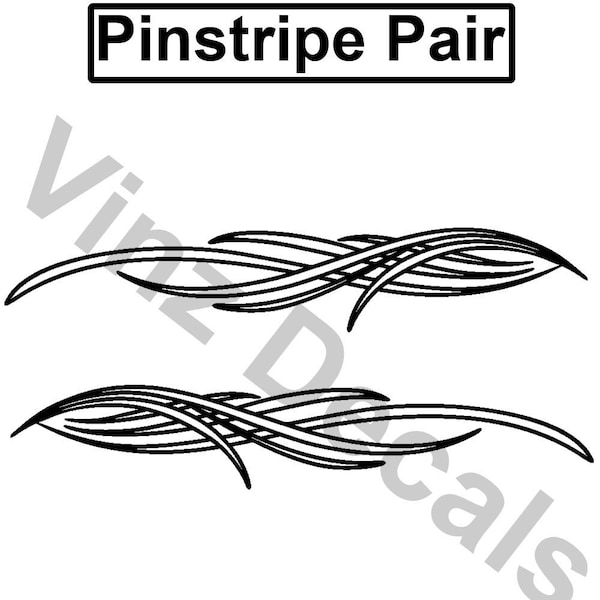 Pinstripe Decal - Etsy