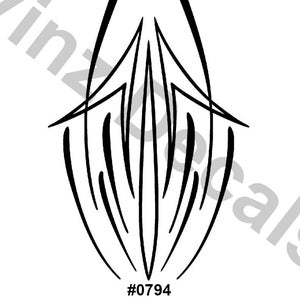 High-quality Vinyl Pinstripe Decal Design Many Colors and Sizes ...