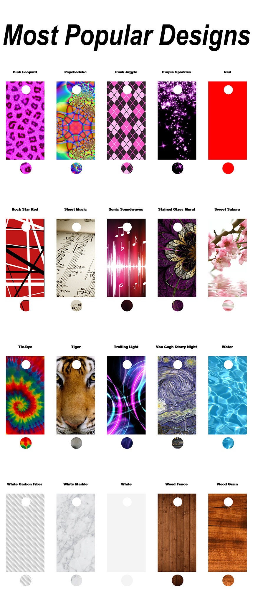 Choose Any 2 Custom Vinyl Decal / Sticker / Skin Designs for - Etsy