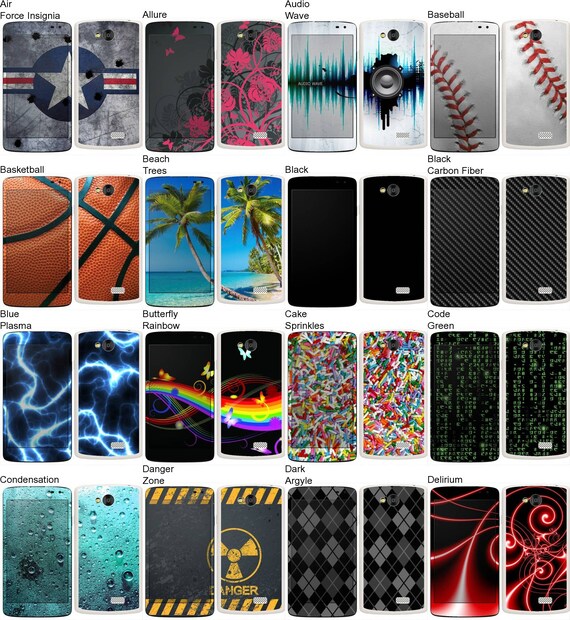 Choose Any 2 Designs Vinyl Skins / Decals / Stickers for LG | Etsy