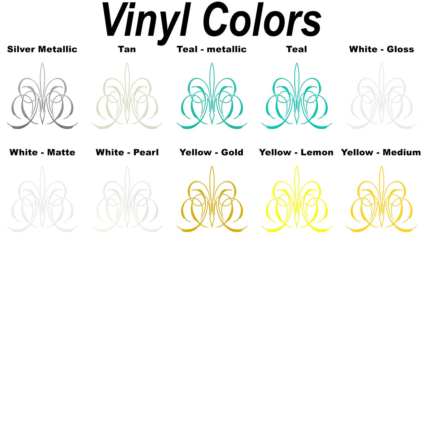 High-quality Vinyl Pinstripe Decal Design Many Colors and - Etsy