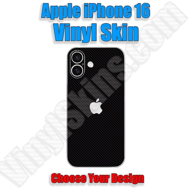 iPhone 16 Back Sticker - Etsy