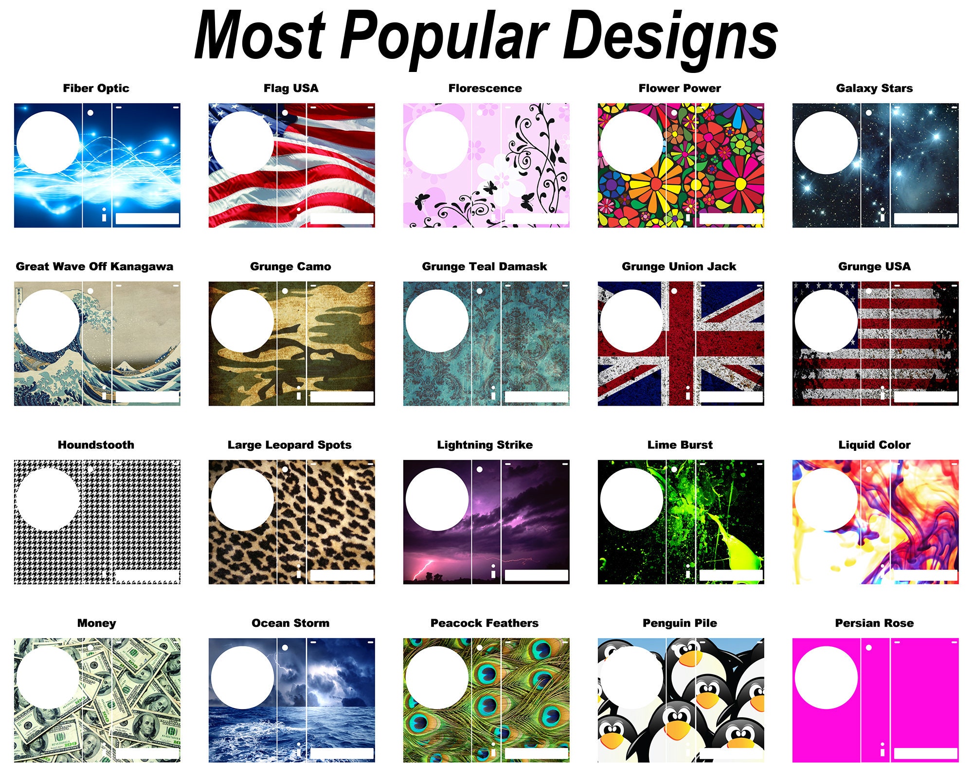Choose Any Custom Vinyl Skin / Decal / Sticker Design for the Xbox ...